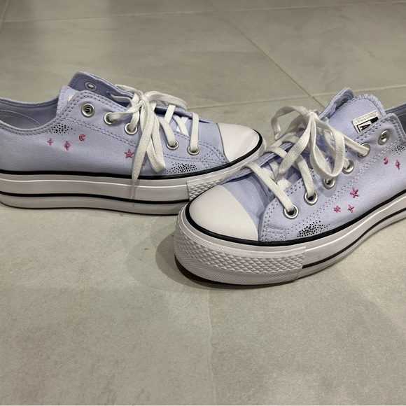 Converse | Shoes | Chuck Taylor All Star Lift Platform Celestial Lilac ...